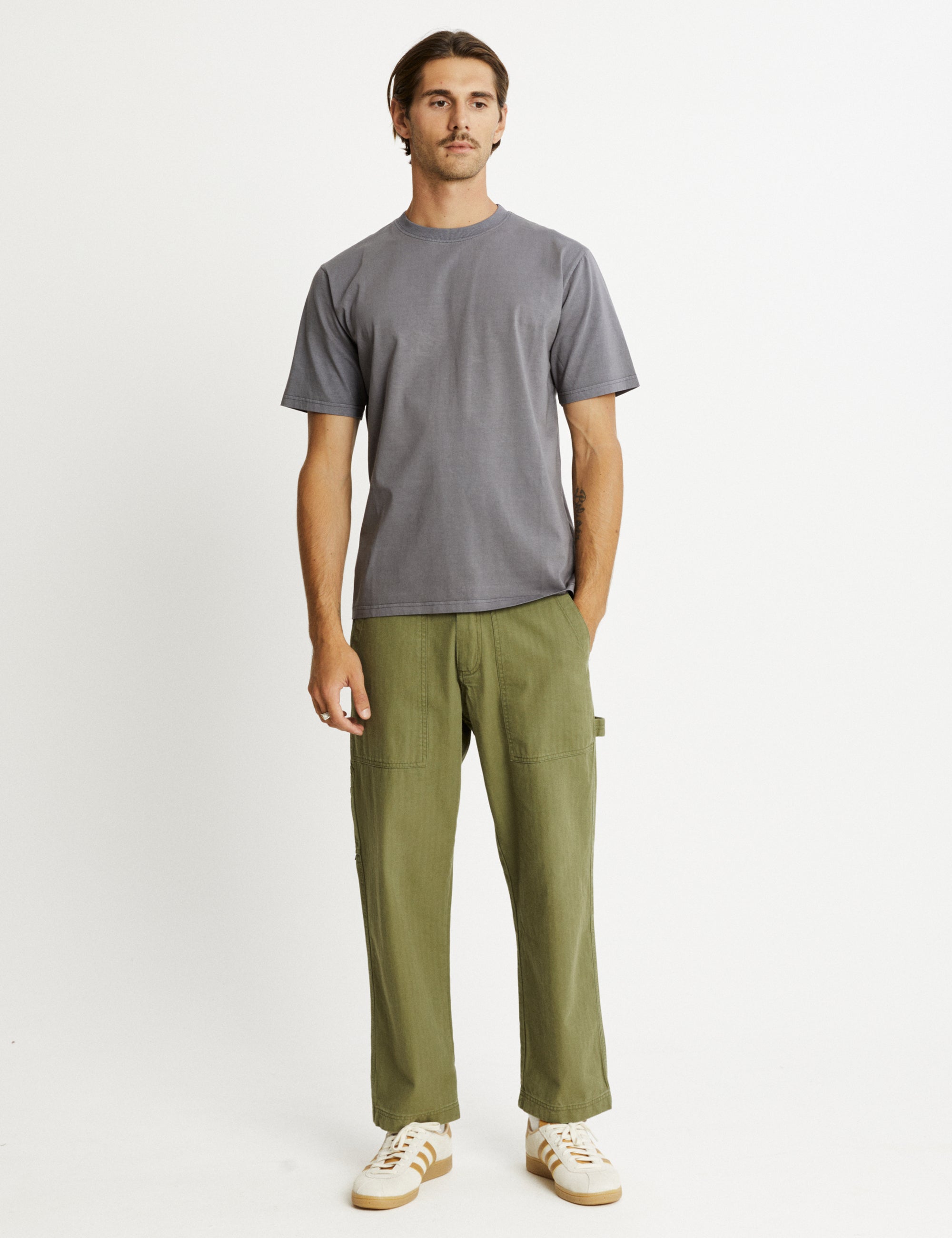 Heavy Weight Tee - Graphite – Mr Simple