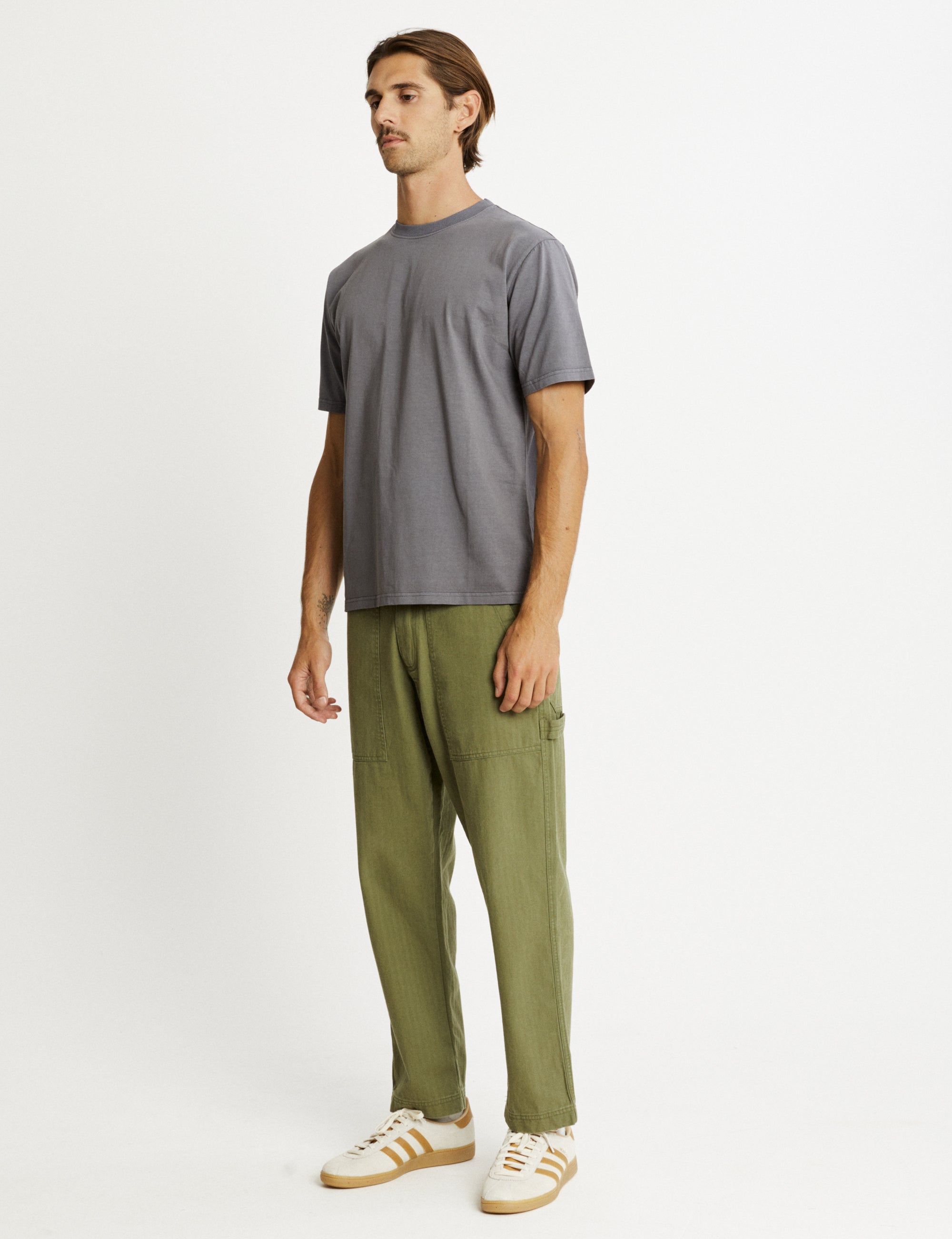 Heavy Weight Tee - Graphite – Mr Simple