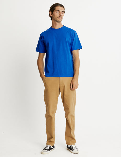Heavy Weight Tee - Cobalt – Mr Simple