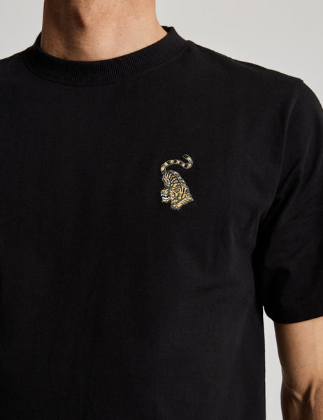 Chapman Tee - Tiger Black – Mr Simple